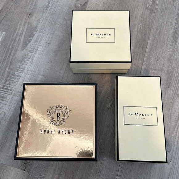 Jo Malone | Bags | Set Of Three Jo Malone And Bobbi Brown Boxes | Poshmark